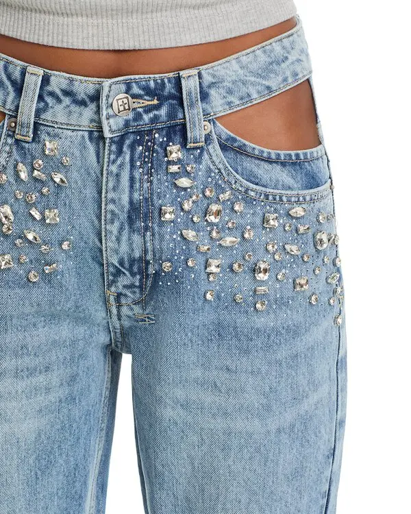 Ksubi Frontier Soho Kulture Kry High Rise Straight Jeans
