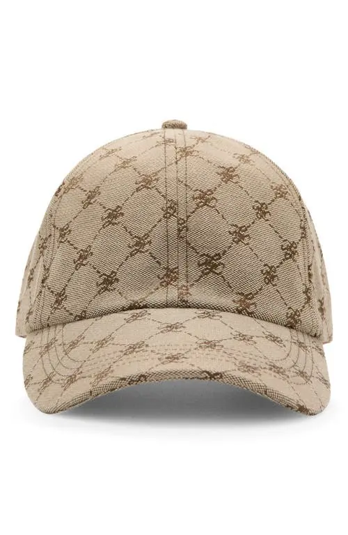 Mango Logo Printed Baseball Cap