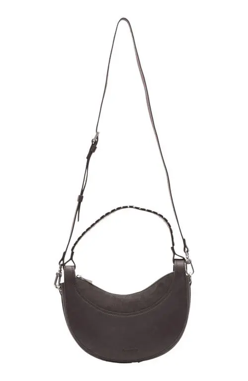 ECOTORIE Leif Leather Crossbody Bag - Chocolate