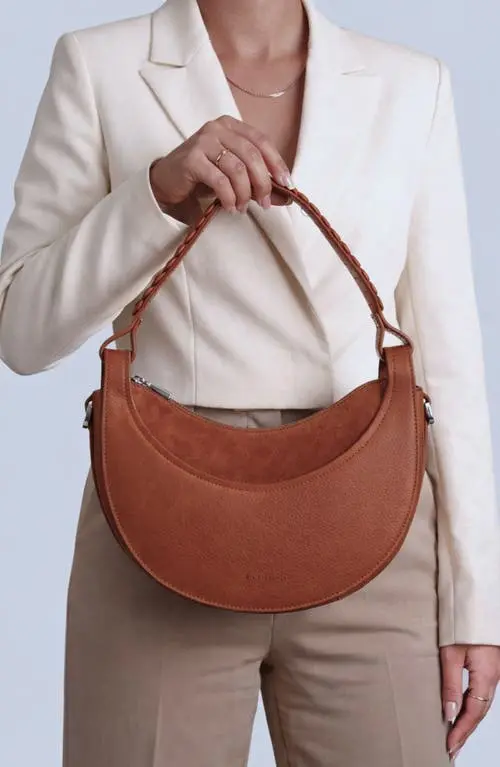 Écotorie Leif Leather Crossbody Bag - Cognac