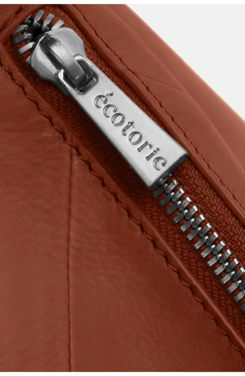 ECOTORIE Freya Leather Shoulder Bag - Cognac