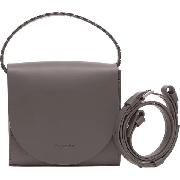 ECOTORIE Margaux Leather Crossbody Bag - Chocolate
