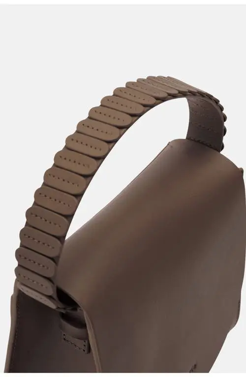 ECOTORIE Margaux Leather Crossbody Bag - Chocolate