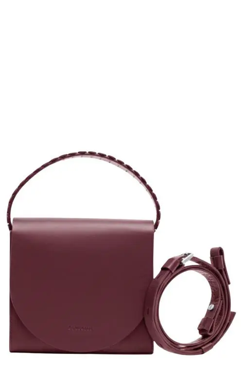 Écotorie Margaux Leather Crossbody Bag - Wine