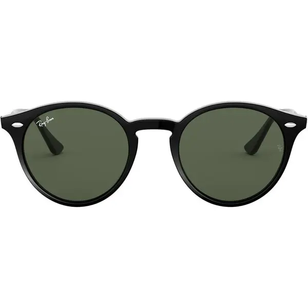 Ray-ban Round Frame Sunglasses - Black