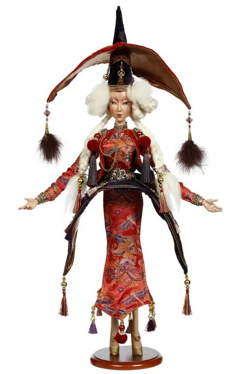 MARK ROBERTS Indochine Elegant Lady - Red