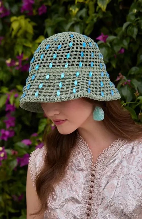 Lele Sadoughi Maya Bucket Hat
