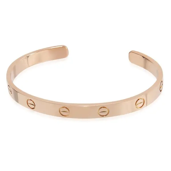 CARTIER Rose Gold Love Cuff Bracelet - Rose_gold