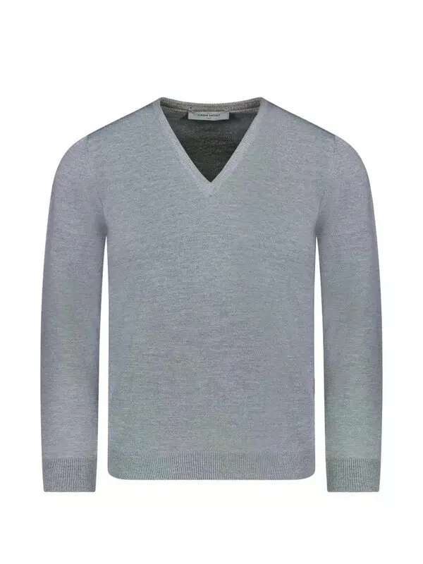 GRAN SASSO V-neck Wool Pullover