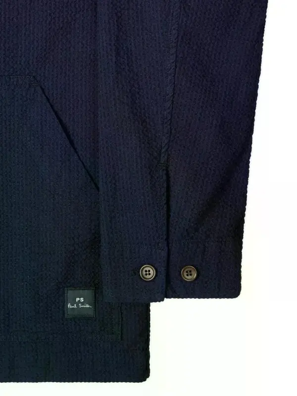 Paul Smith Buttoned Textured Shirt Jacket