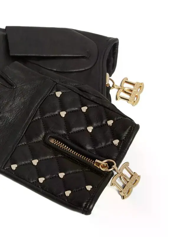 Dsquared2 Studded Fingerless Gloves