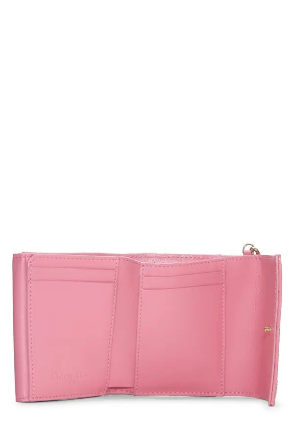 Dior Patent Lotus Wallet