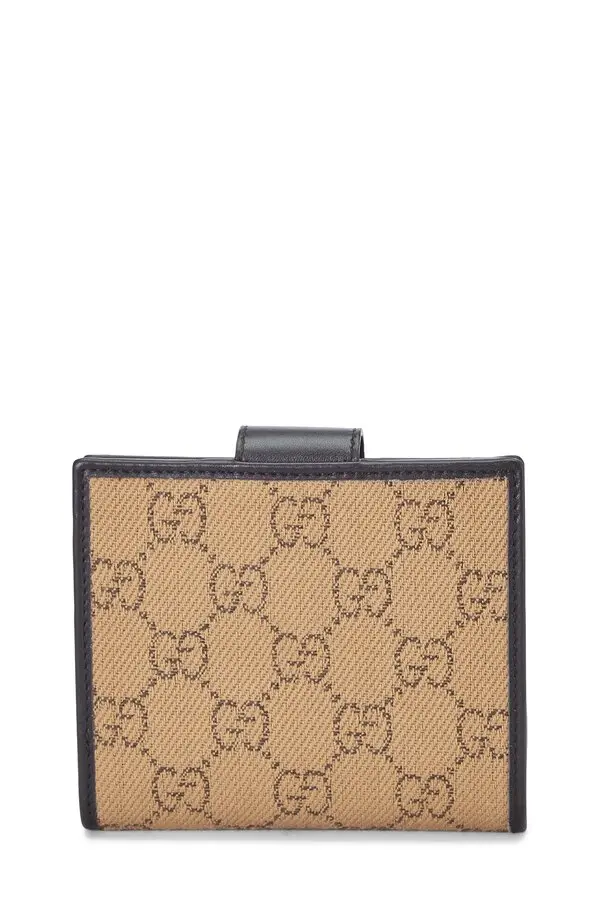 Gucci Gg Canvas Compact Wallet