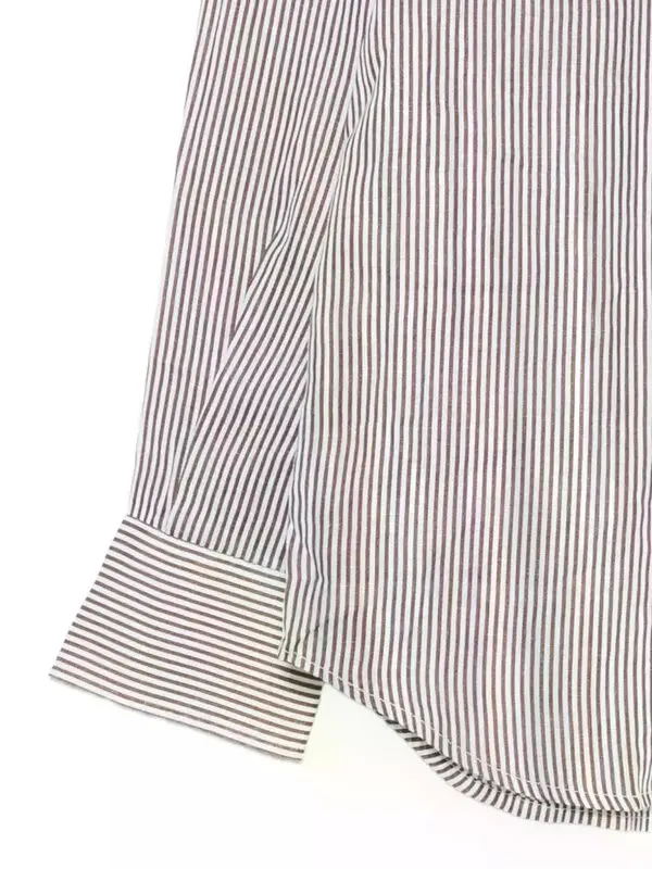 MC2 SAINT BARTH Pamplona Striped Shirt - White