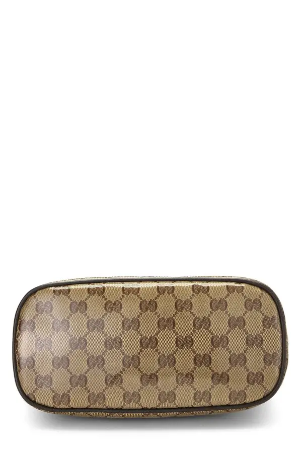 Gucci Gg Crystal Dome Handbag - Brown