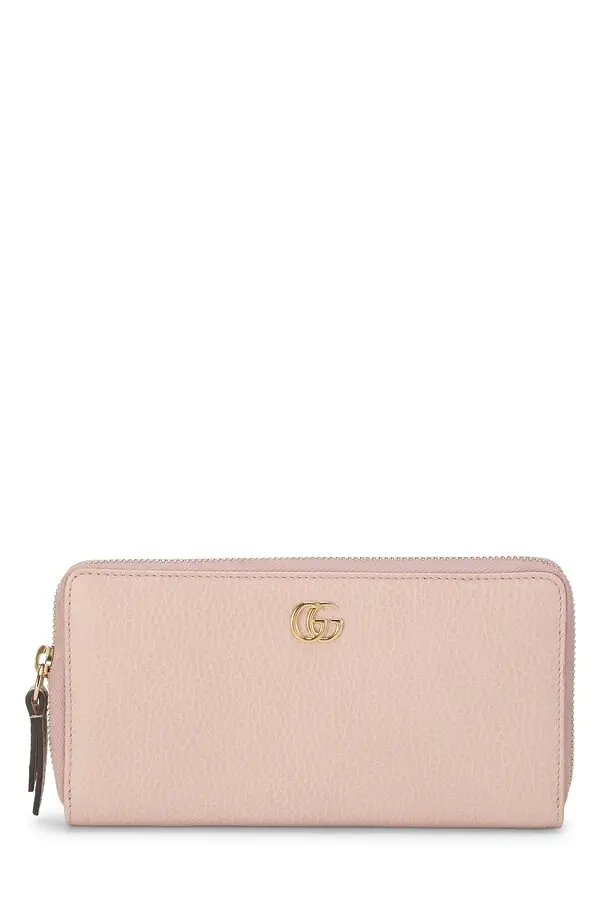 Gucci Zip Around Wallet - Pink