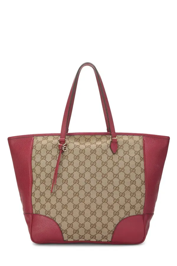 Gucci Original Gg Bree Tote - Red