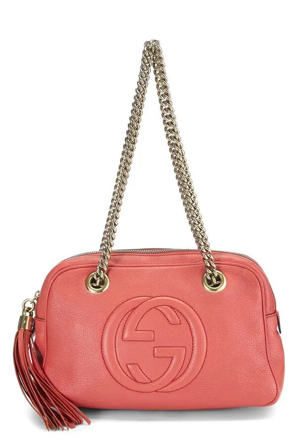 Gucci Leather Soho Chain Shoulder Bag