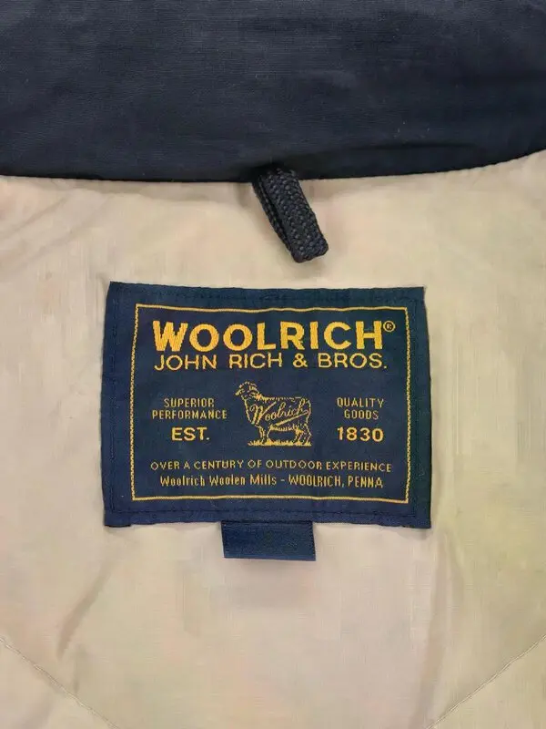 Woolrich Arctic Fur-trimmed Coat - Black