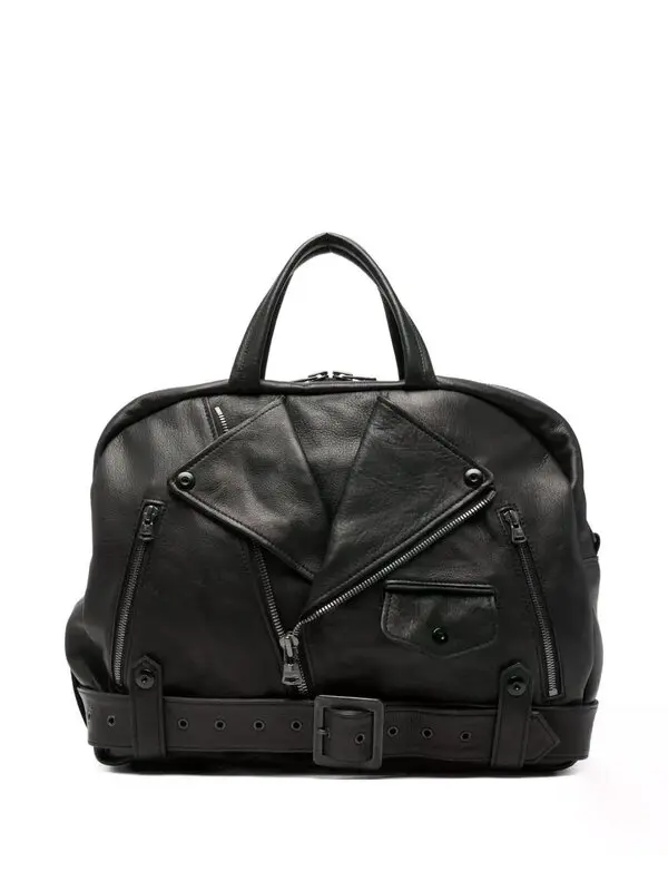 Yohji Yamamoto Mimosa Zip Tote Bag - Black