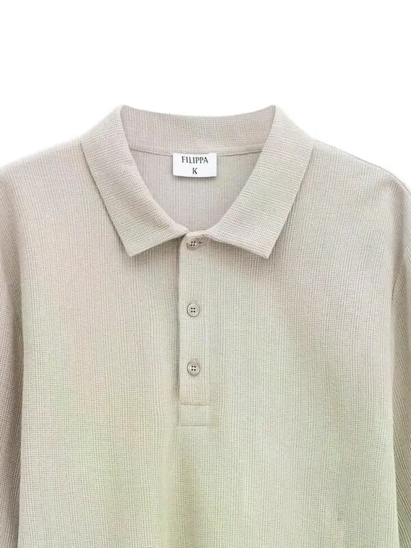 Filippa K Cotton Jersey Polo Shirt