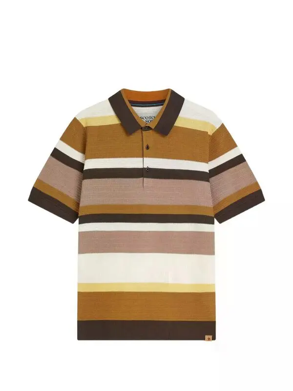 Scotch & Soda Striped Polo Shirt