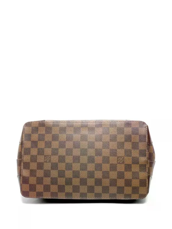LOUIS VUITTON 2008 Hampstead Pm Damier Tote - Brown