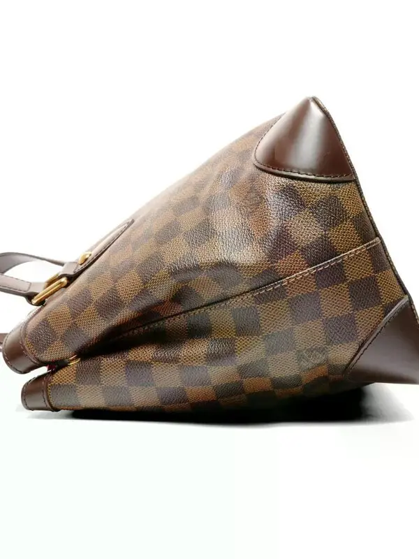 LOUIS VUITTON 2008 Hampstead Pm Damier Tote - Brown