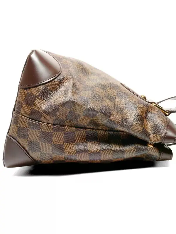 LOUIS VUITTON 2008 Hampstead Pm Damier Tote - Brown