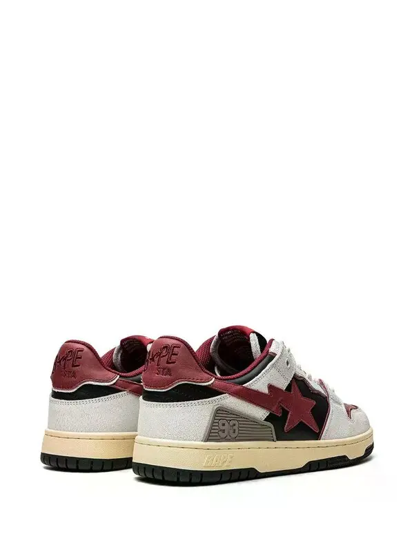 A BATHING APE Sk8 Sta #4 Low-top Sneakers - Red