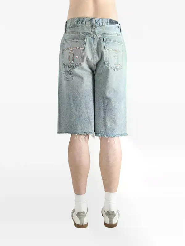 PALY Distressed Denim Shorts