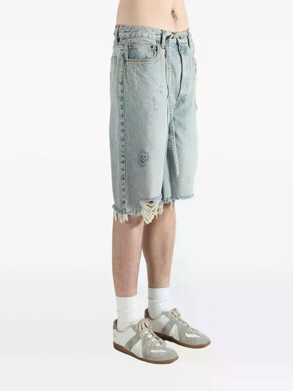 PALY Distressed Denim Shorts