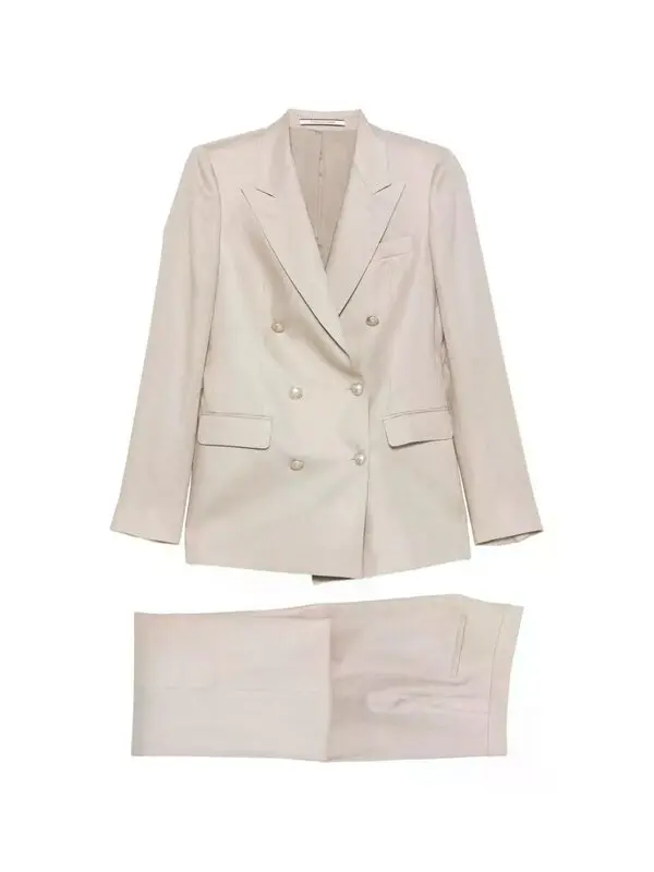 Tagliatore Double-breasted Tailored Blazer - Neutrals