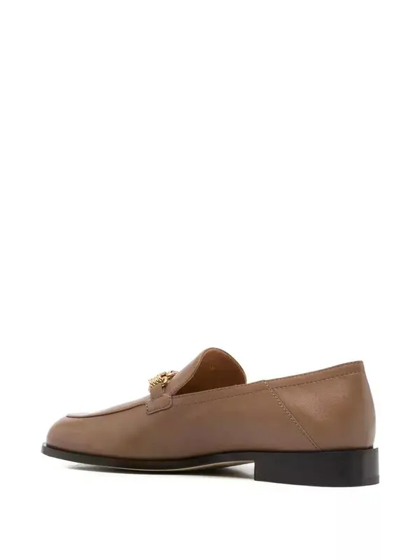 TOD'S Chain Detail Loafers - Neutrals