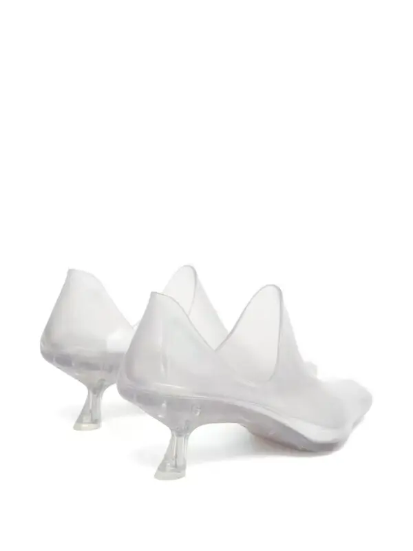 Loewe Transparent Ballet Flats - White