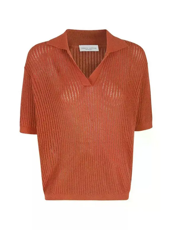 ROBERTO COLLINA Open Stitch Knit T-shirt