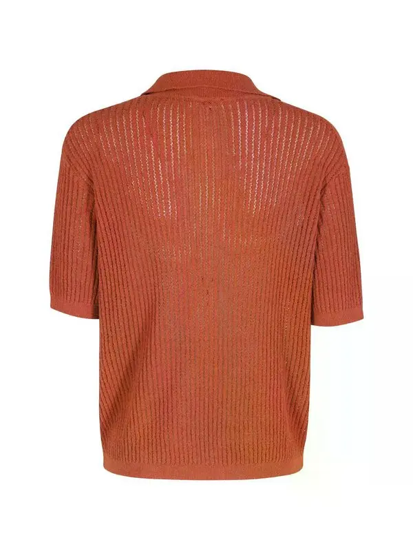 ROBERTO COLLINA Open Stitch Knit T-shirt