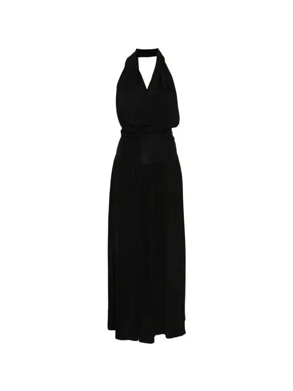 AYA MUSE Halterneck Maxi Dress