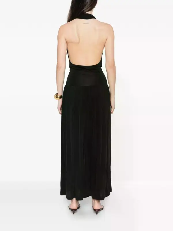 AYA MUSE Halterneck Maxi Dress
