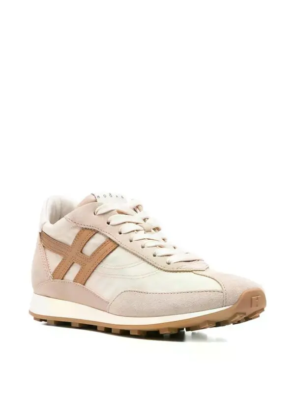 Hogan Logo Sneakers - Neutrals