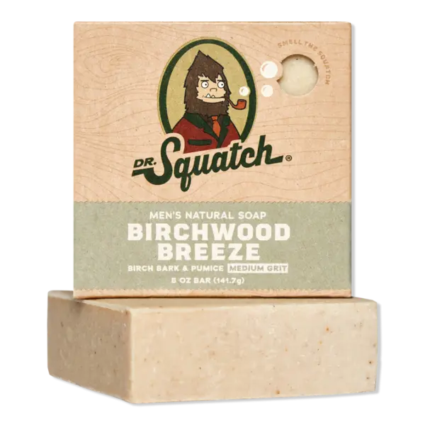 DR. SQUATCH All Natural Bar Soap Birchwood Breeze - One-color