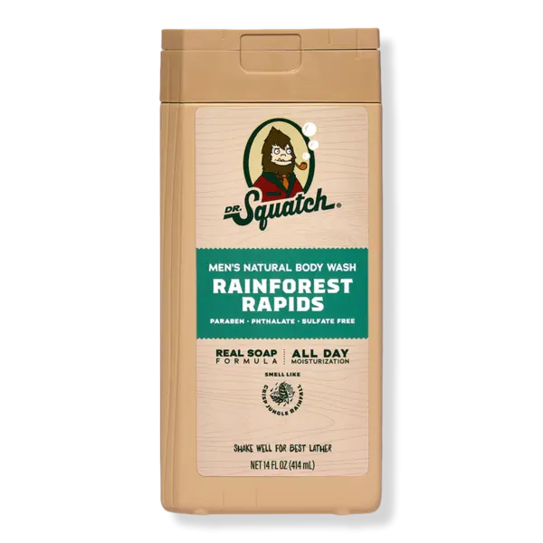 DR. SQUATCH Natural Body Wash Rainforest Rapids - One-color