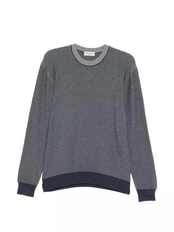 PIACENZA CASHMERE 1733 Patterned Silk Sweater