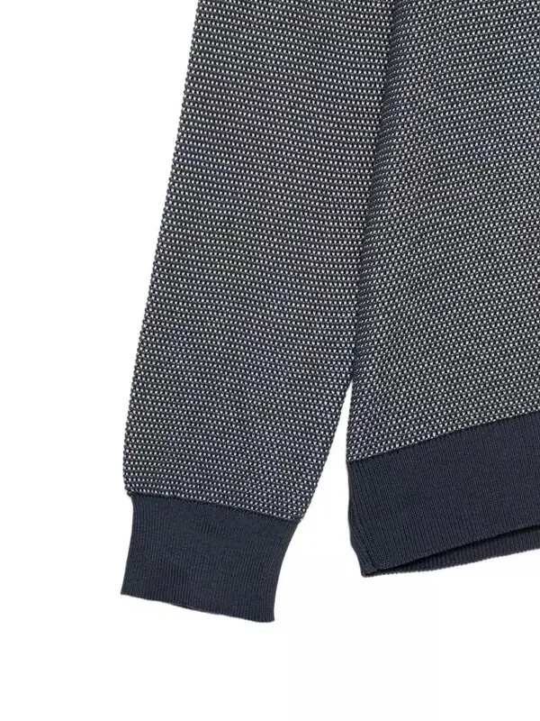 PIACENZA CASHMERE 1733 Patterned Silk Sweater
