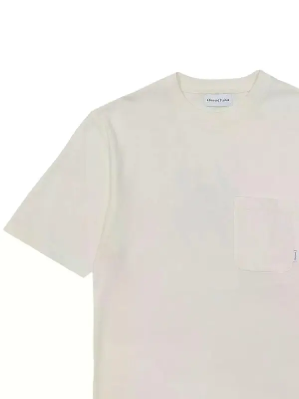 EDMMOND STUDIOS Keynotes Pocket-detail Cotton T-shirt