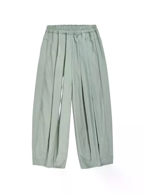 PSOPHIA Pleated Trousers - Green