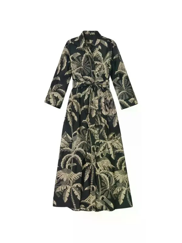 PSOPHIA Tie-waist Floral Shirt