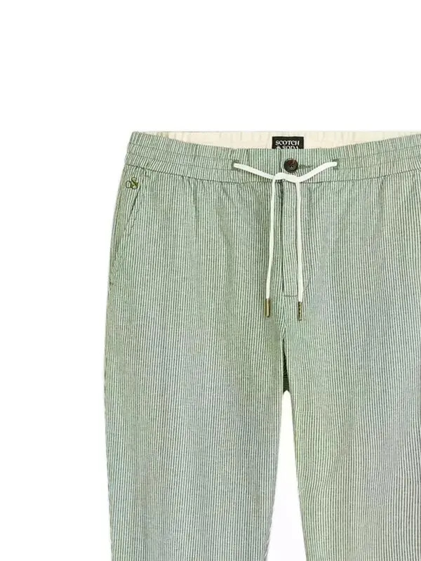 Scotch & Soda Warren Striped Cotton Trousers