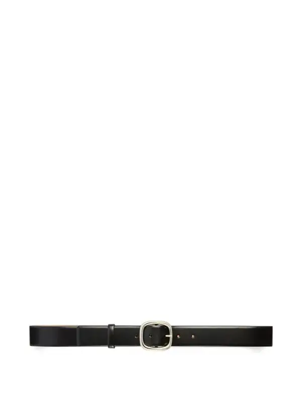 Liviana Conti Nives Buckle Belt - Black