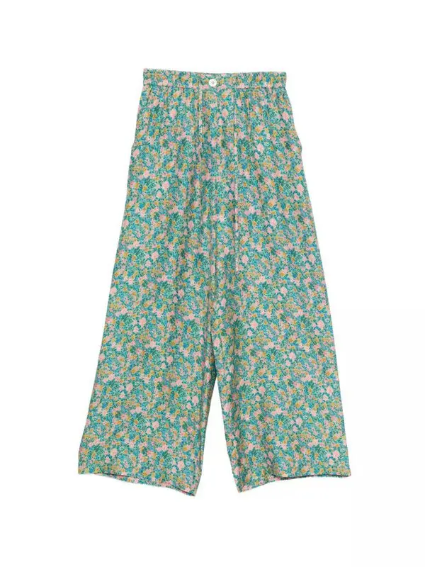 PIERRE-LOUIS MASCIA Floral-printed Palazzo Pants